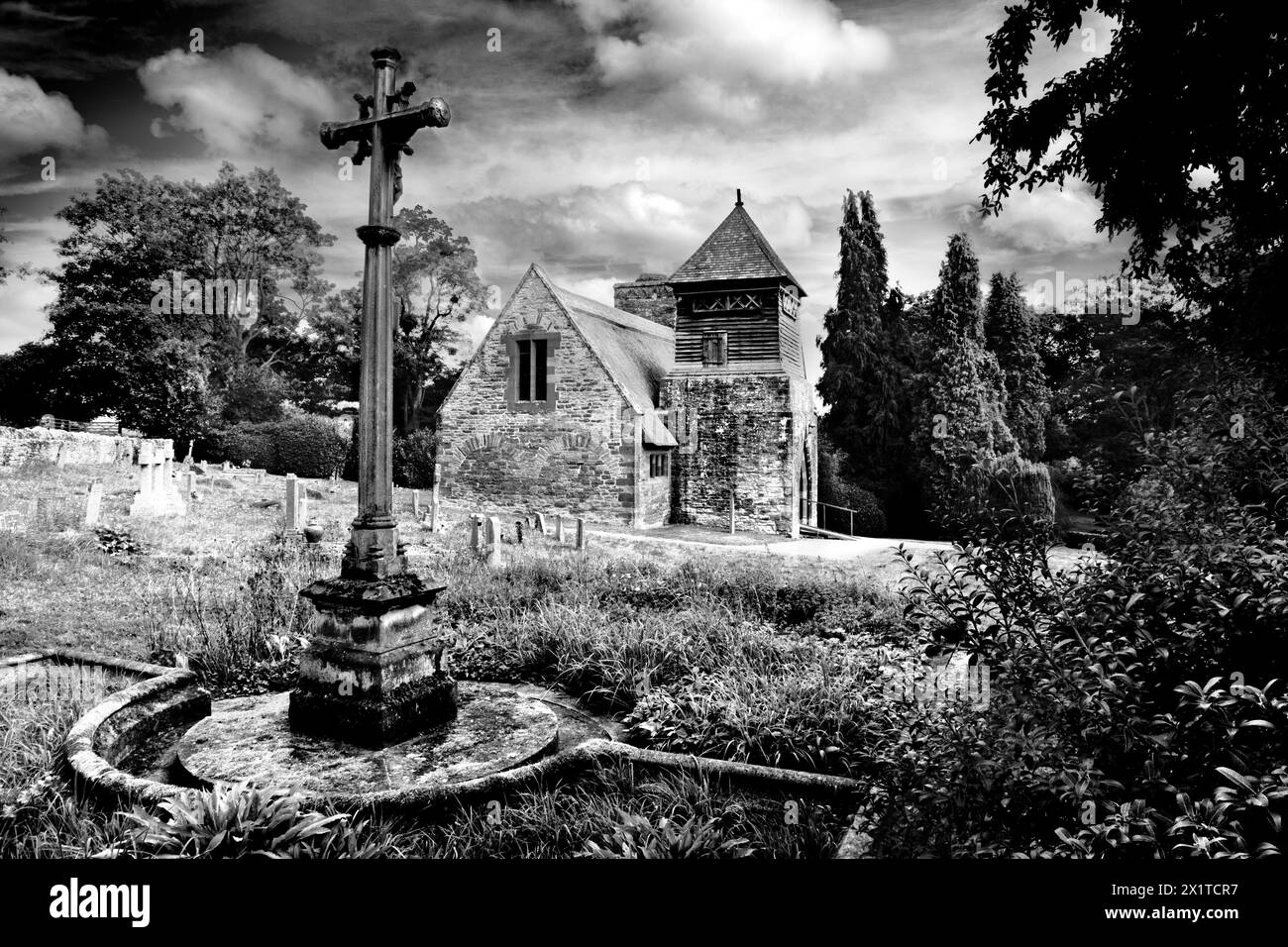 All Saints’ Church, Brockhampton, a Grade I listed building, was ...