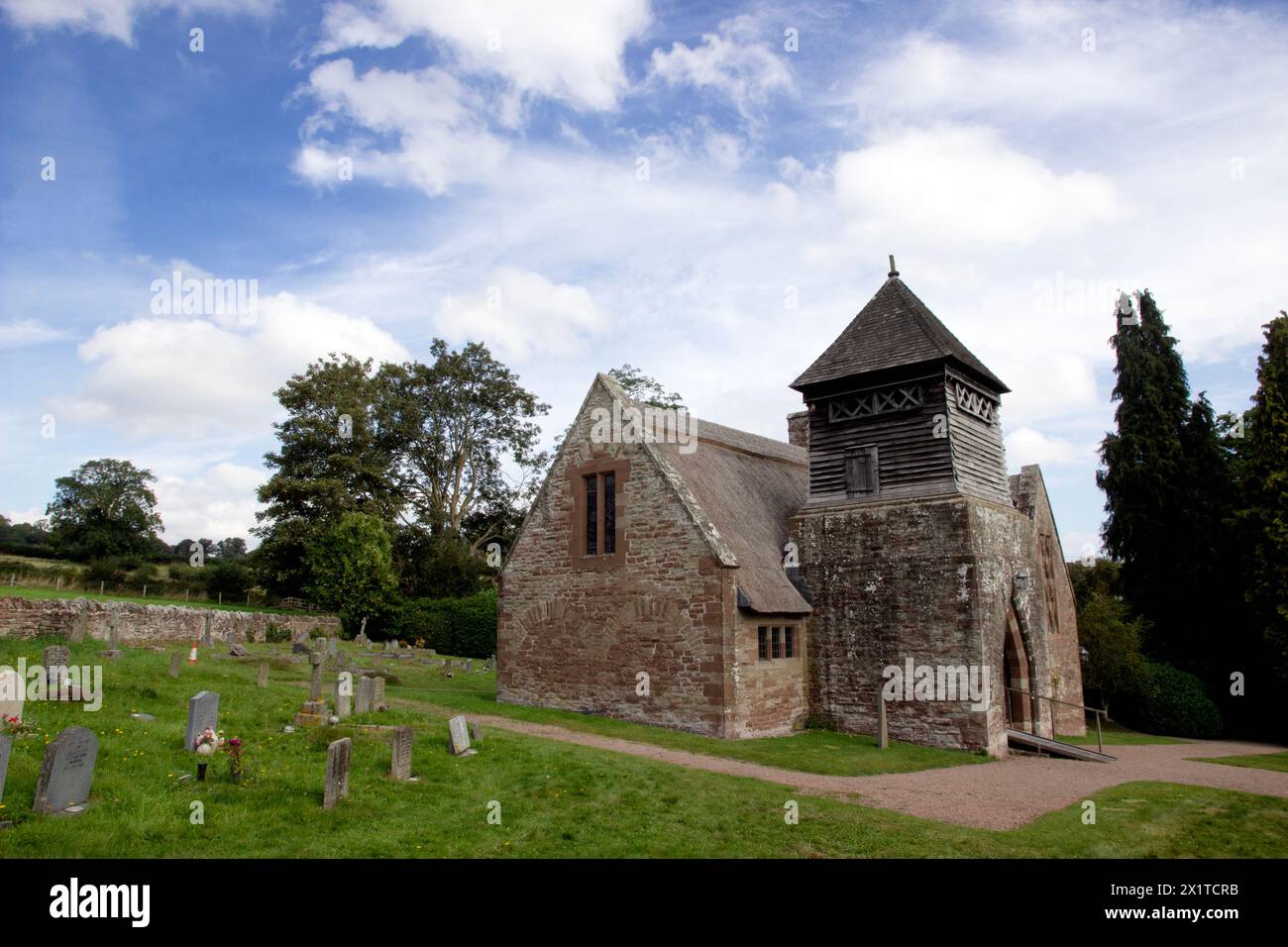 All Saints’ Church, Brockhampton, a Grade I listed building, was ...