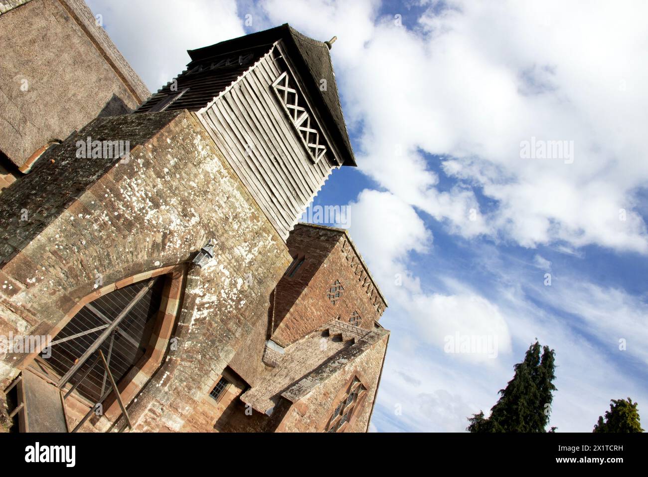 All Saints’ Church, Brockhampton, a Grade I listed building, was ...
