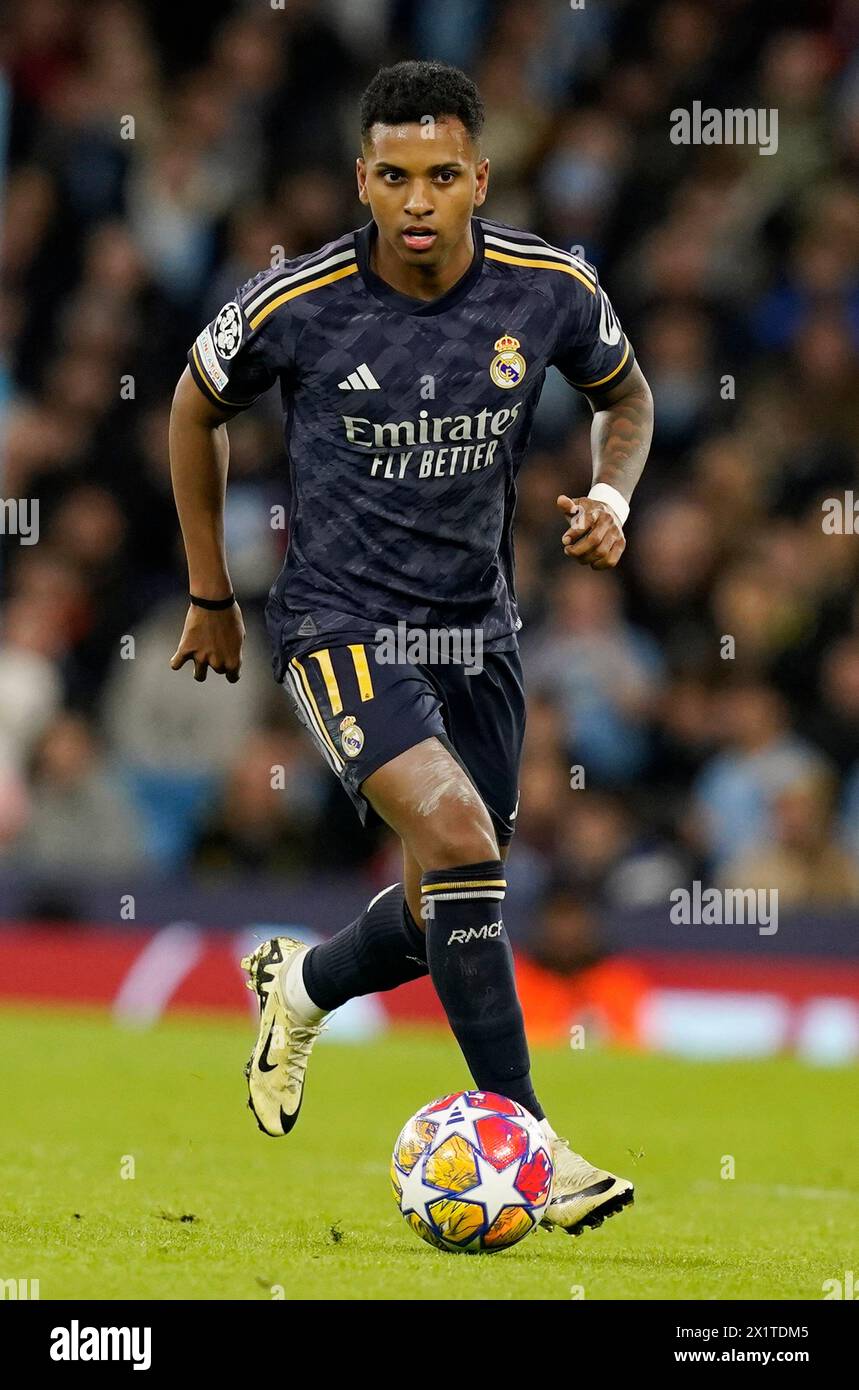 Real madrid manchester city rodrygo hi-res stock photography and images ...