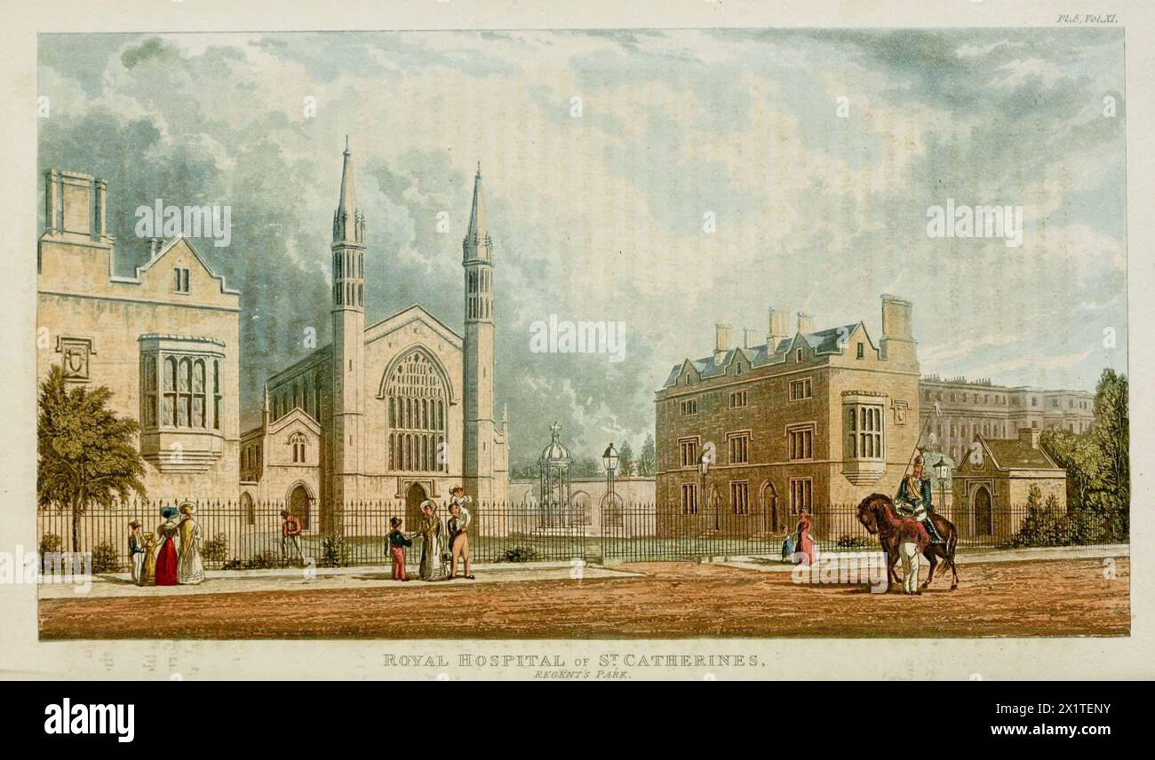 "Royal Hospital of St Catherines, Regent Park. " (St Katherine's ...