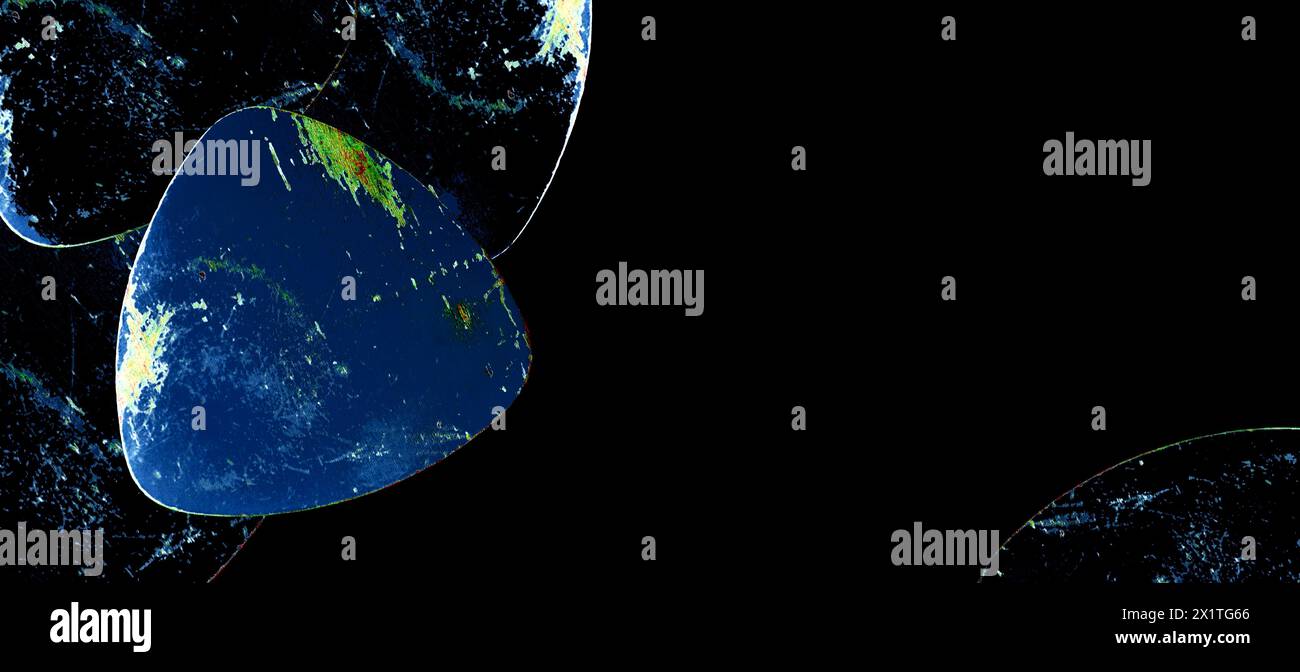 An innovative, artistic interpretation of the earth planet and cosmos ...