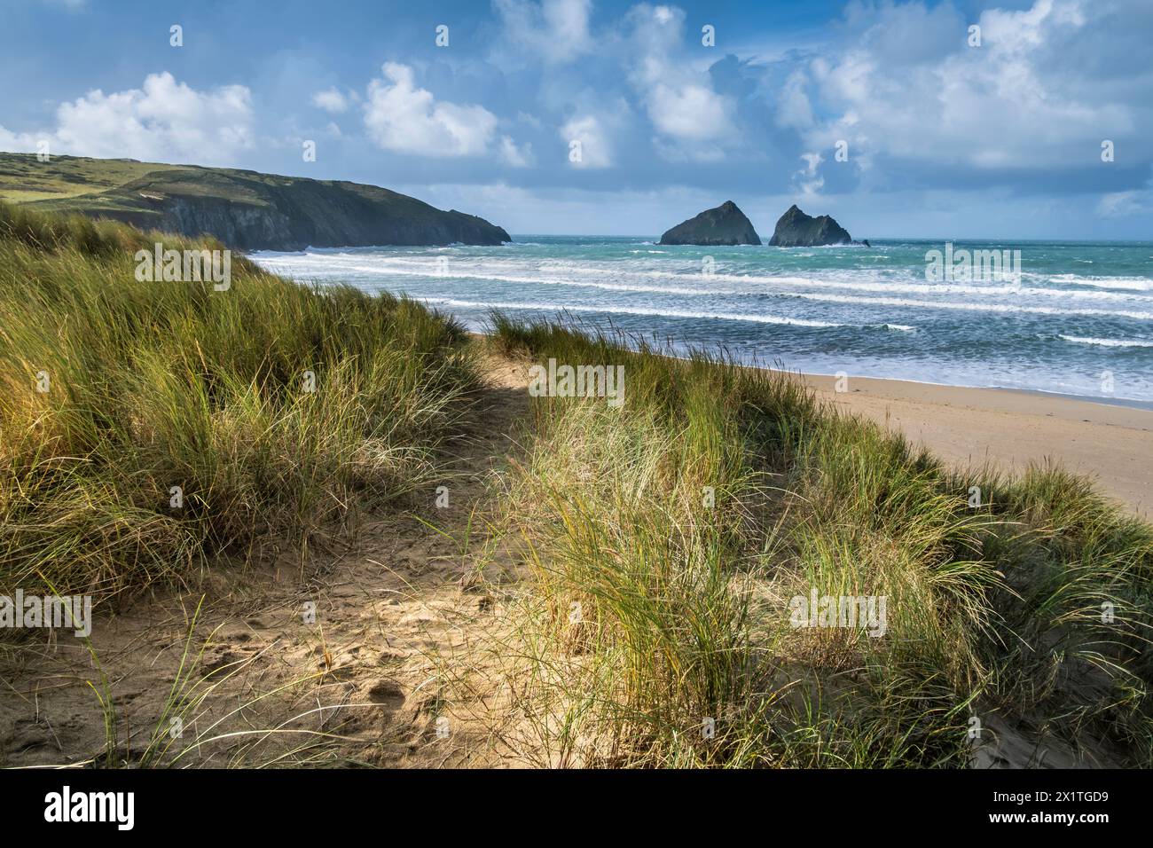 The iconic Carters Rocks Gull Rocks seen from the massive Sand dune ...