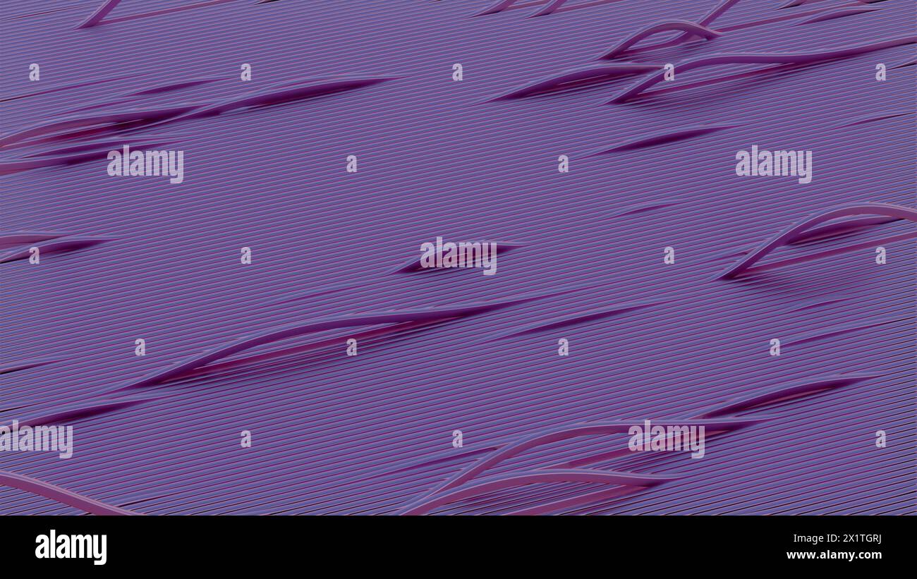 Lavender Lattice: The Fluid Dance of Abstract Purple Strands Stock ...