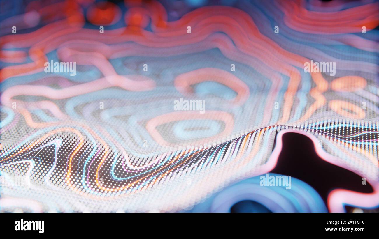 Digital waveforms hi-res stock photography and images - Alamy