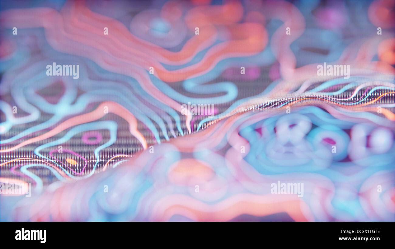 Digital waveforms hi-res stock photography and images - Alamy