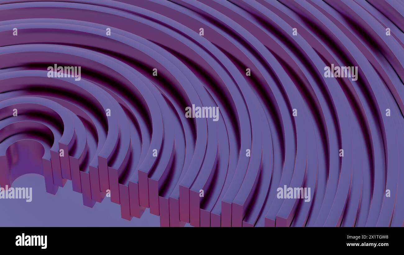 Infinite Cosmos: A Spiraling Journey Through Lavender Layers Stock ...