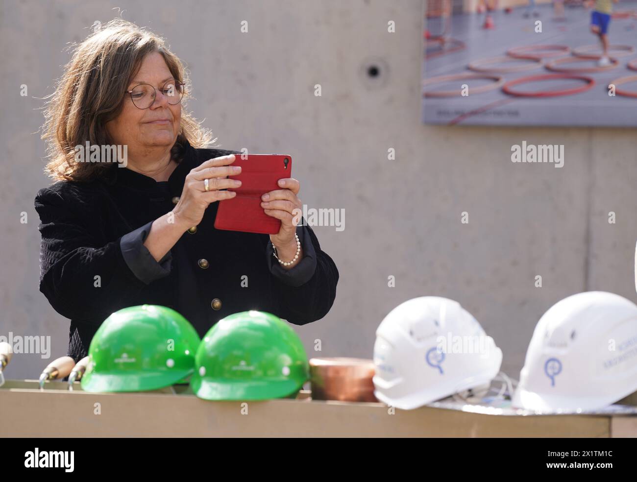 Hamburg, Germany. 18th Apr, 2024. Beatrice Lipschütz, Headmistress of ...