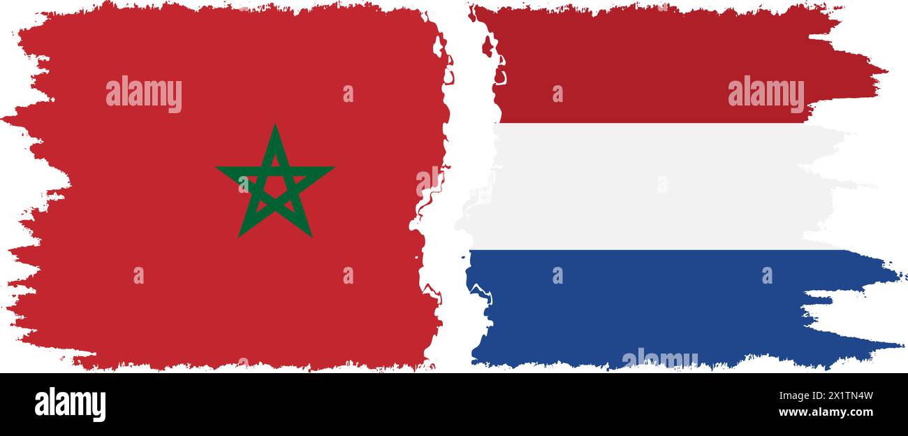 Netherlands morocco flag Stock Vector Images - Alamy