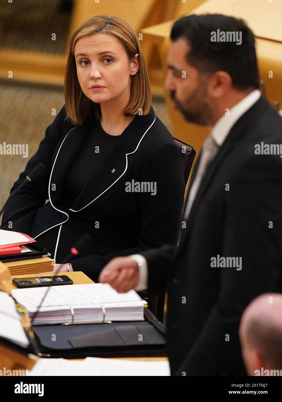 Scottish cabinet secretary for wellbeing economy hi-res stock ...