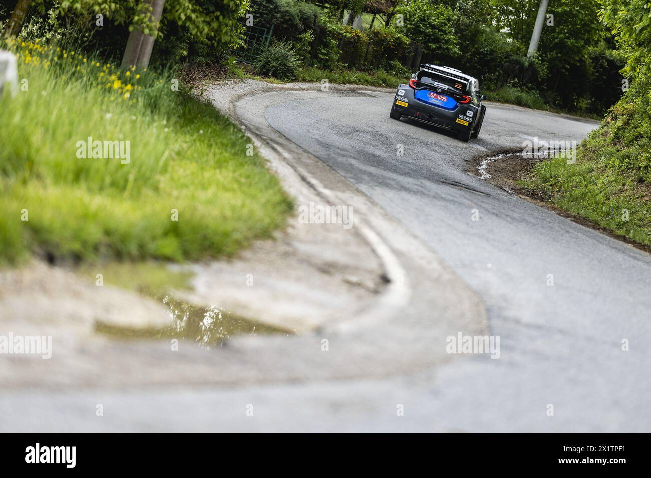 22 PAJARI Sami, MALKONEN Enni, Toyota Yaris Rally2, action during the ...