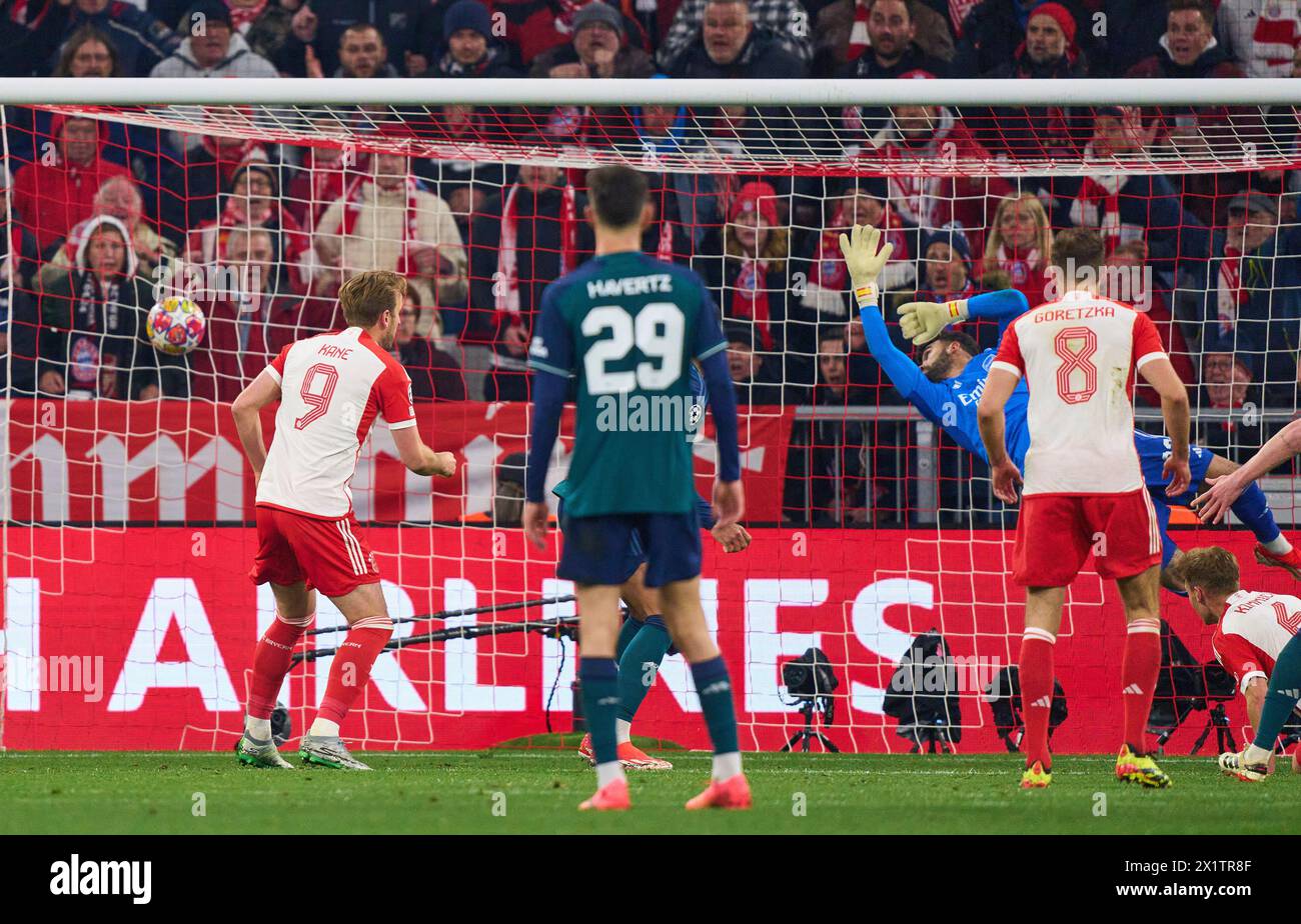 Joshua KIMMICH, FCB 6 scores, shoots goal , Tor, Treffer, Torschuss, 1 ...