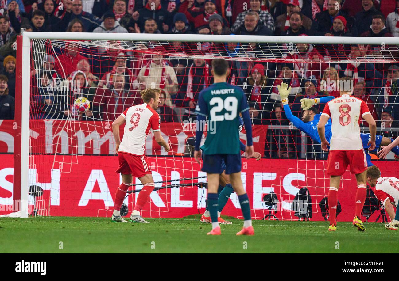 Joshua KIMMICH, FCB 6 scores, shoots goal , Tor, Treffer, Torschuss, 1 ...