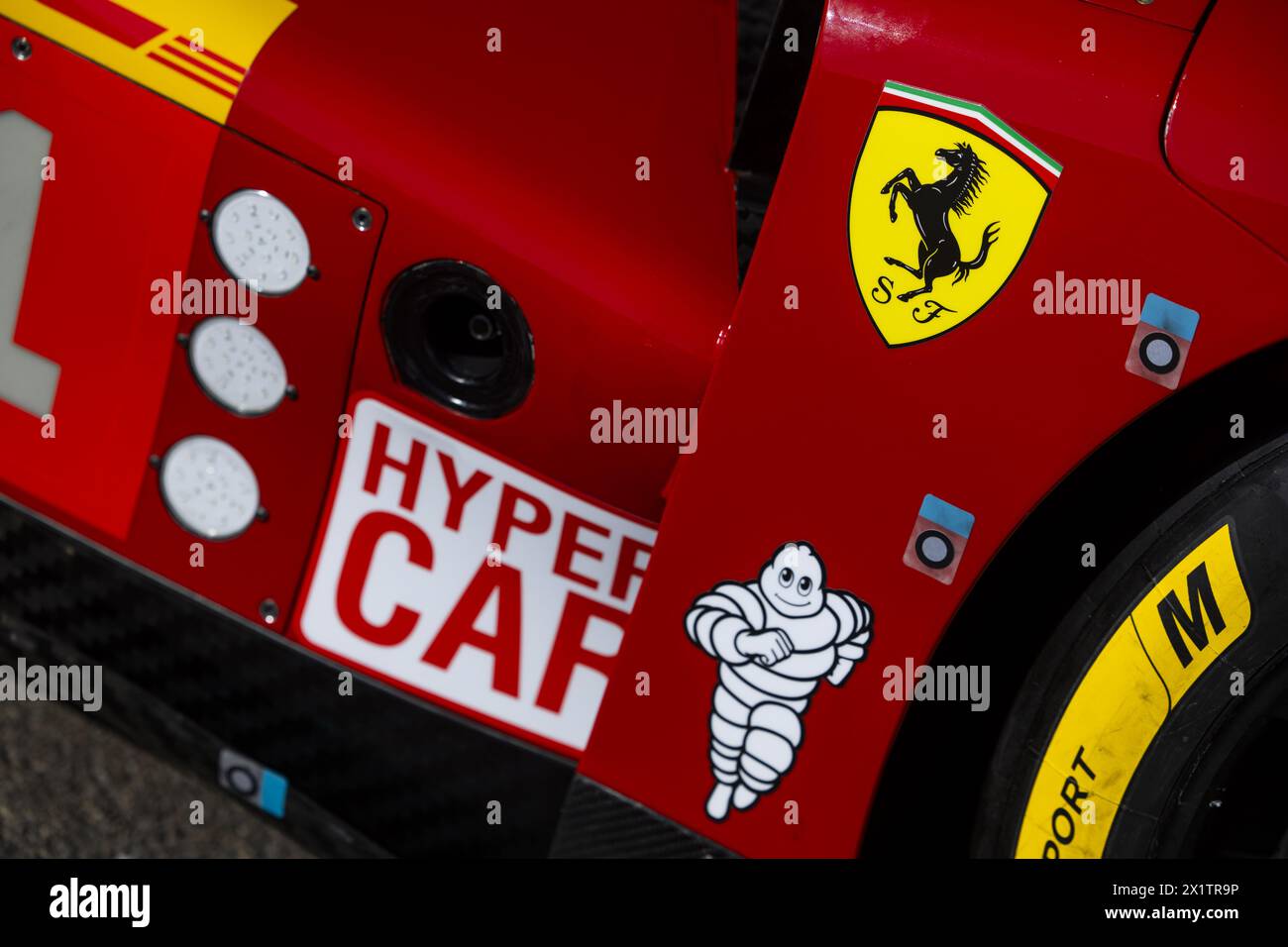 Michelin, Ferrari 499P during the 2024 6 Hours of Imola, 2nd round of ...