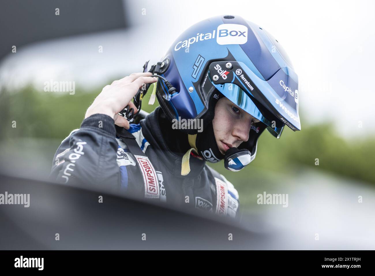 PAJARI Sami, Toyota Yaris Rally2, portrait during the Croatia Rally ...