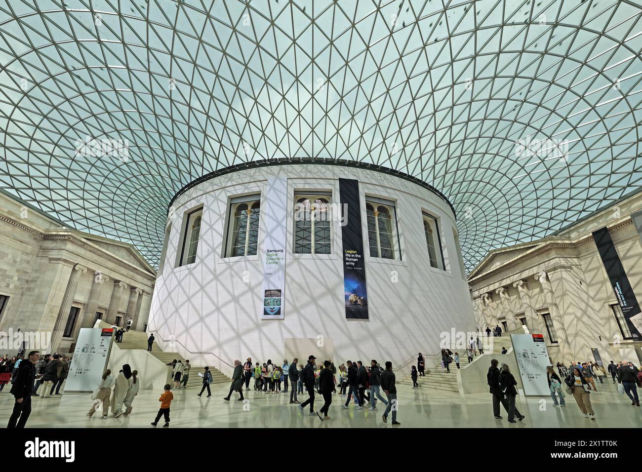 Great Court of the British Museum, London Stock Photo - Alamy