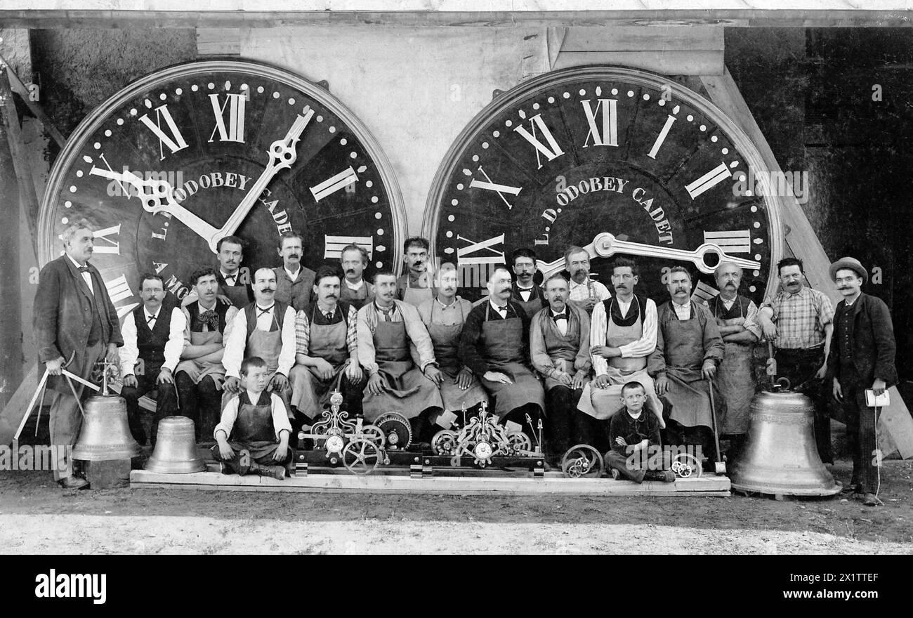 Henri Gaudichon - Tower Clock manufacturer in Morez (France) - Louis ...