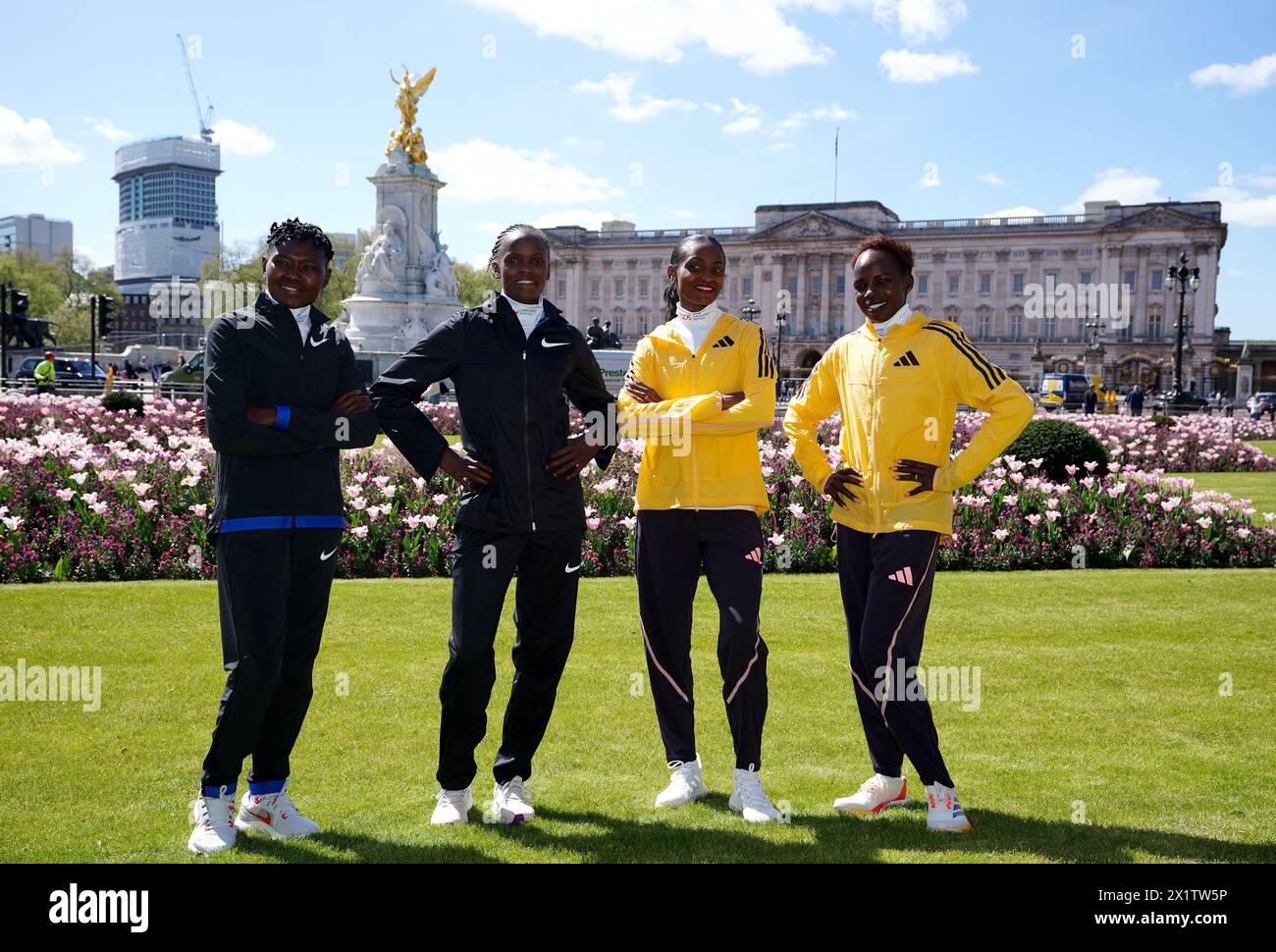 Kenya's Ruth Chepngetich, Kenya's Brigid Kosgei, Ethiopia's Tigst ...