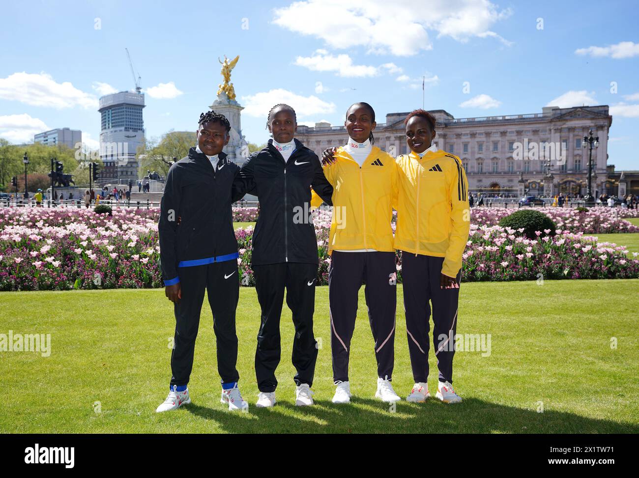 Kenya's Ruth Chepngetich, Kenya's Brigid Kosgei, Ethiopia's Tigst ...