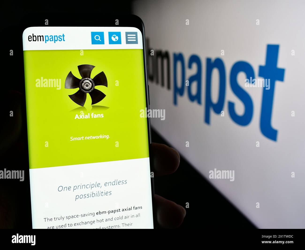 Ebm papst logo hi-res stock photography and images - Alamy