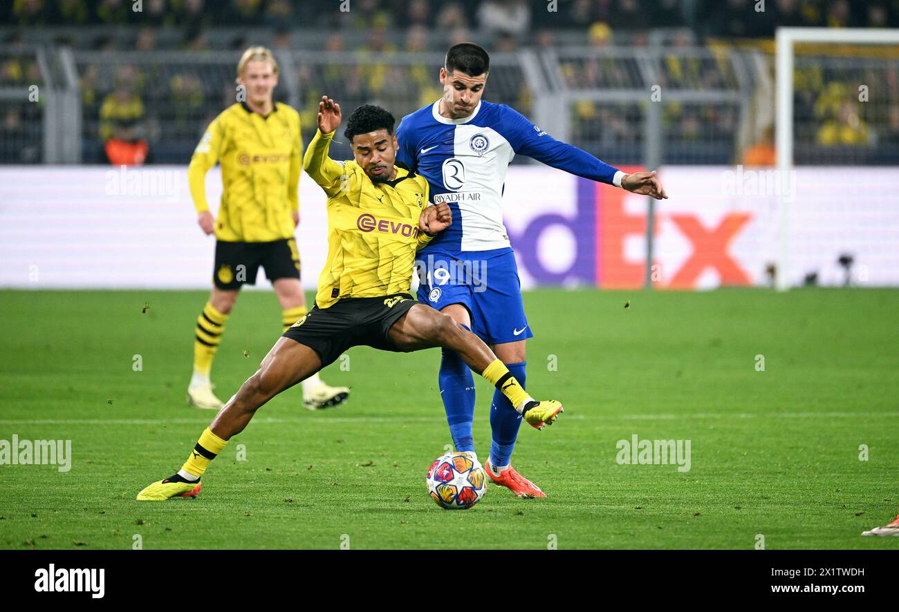 Champions League, Quarter Final, Signal Iduna Park Dortmund: Borussia ...