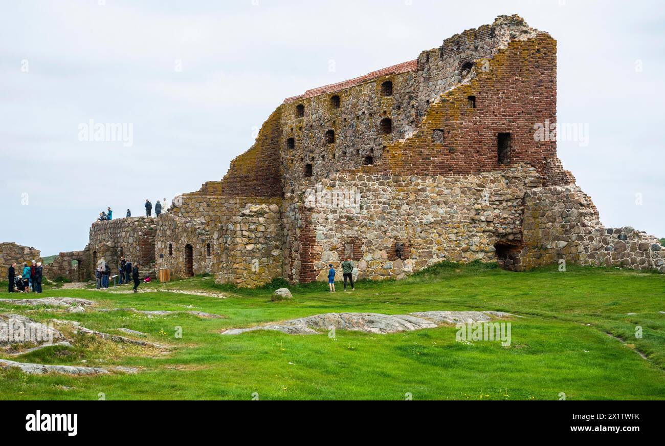 Hammershus was Scandinavia's largest medieval fortification and is one ...