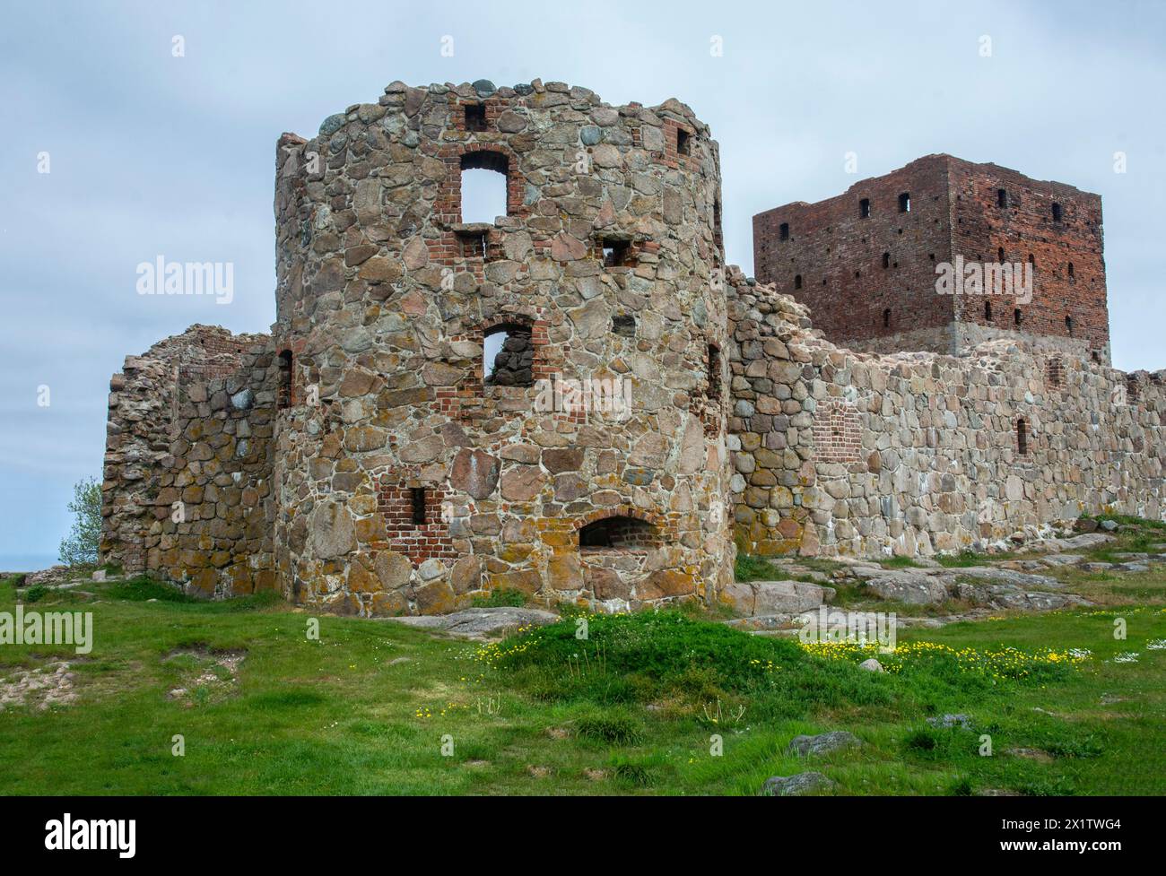 Hammershus was Scandinavia's largest medieval fortification and is one ...