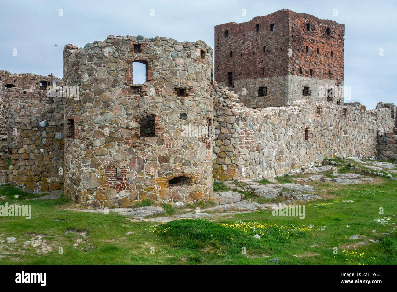 Hammershus was Scandinavia's largest medieval fortification and is one ...