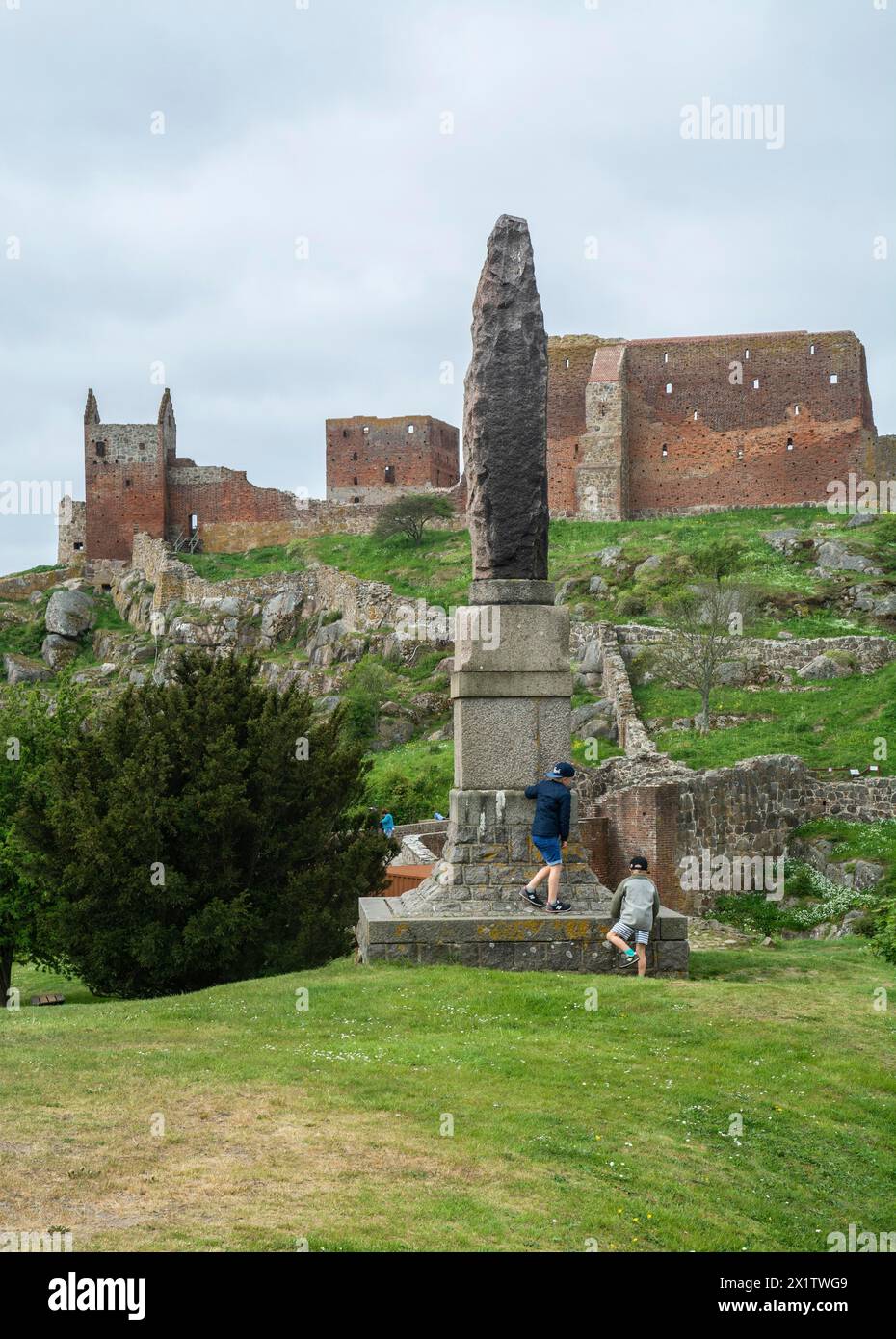 Hammershus was Scandinavia's largest medieval fortification and is one ...