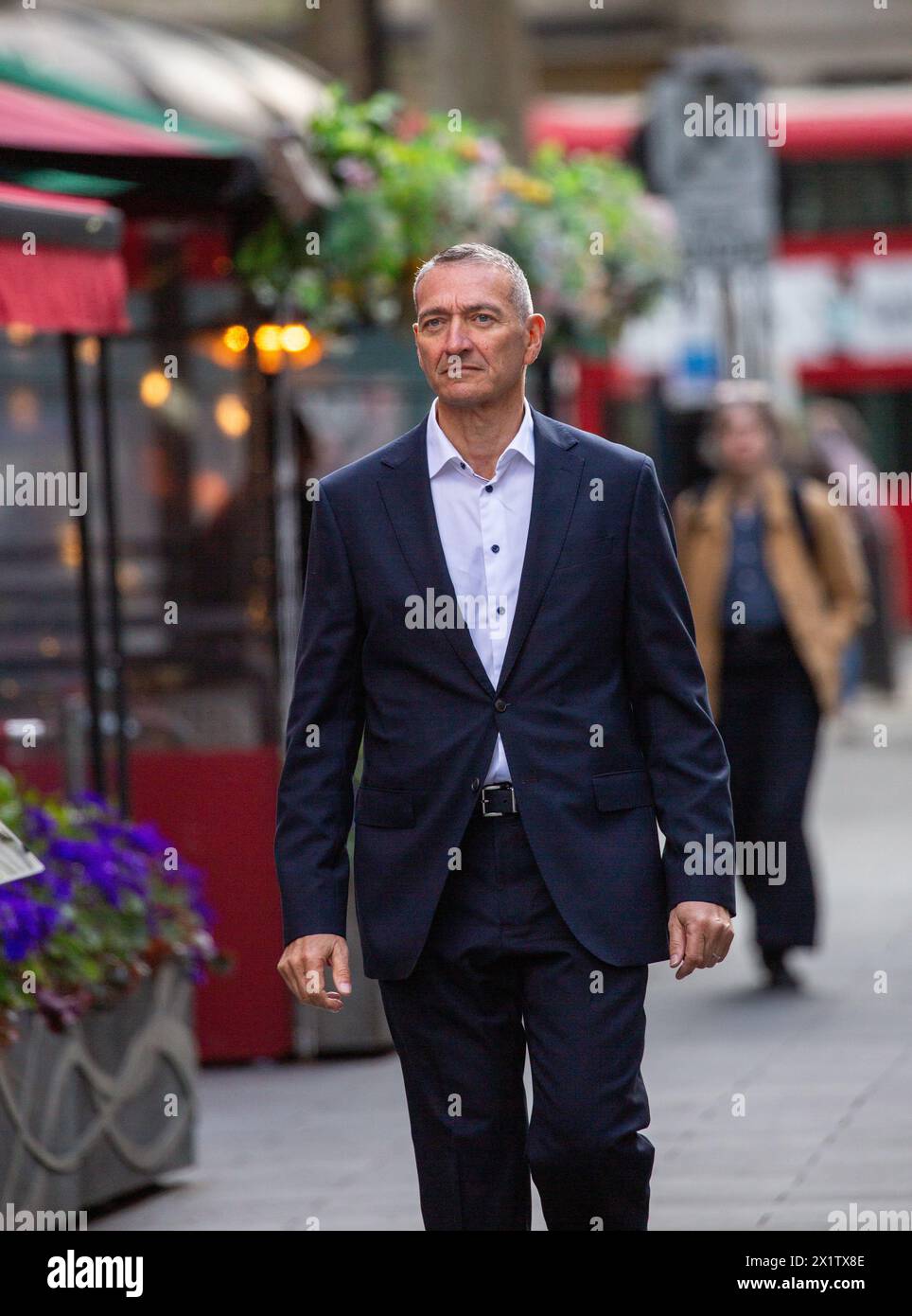 London, uk 18th Apr 2024 Stephen Miron chief executive of Global Radio ...