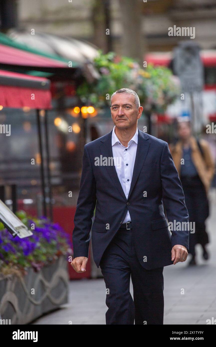 London, uk 18th Apr 2024 Stephen Miron chief executive of Global Radio ...