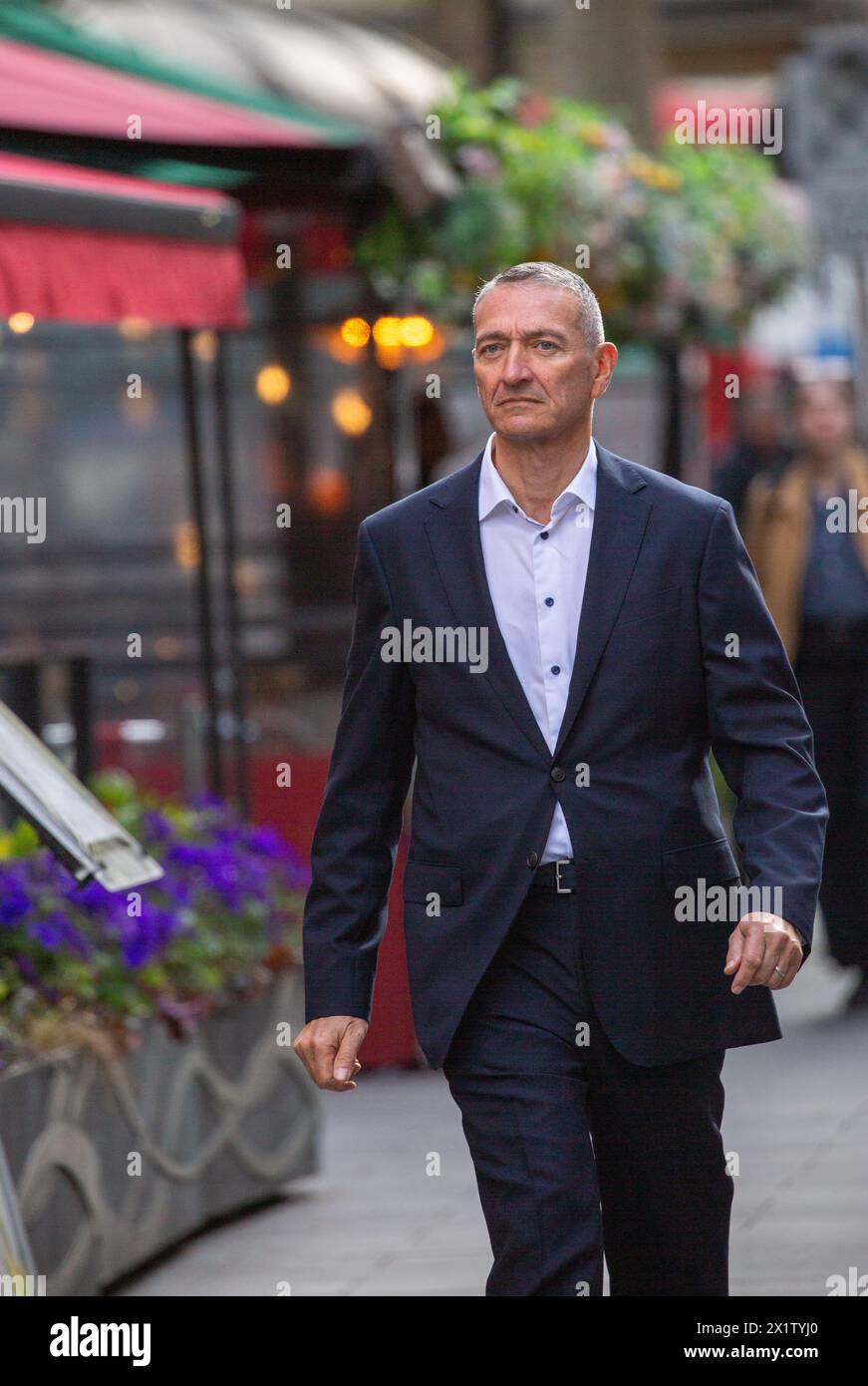 London, uk 18th Apr 2024 Stephen Miron chief executive of Global Radio ...