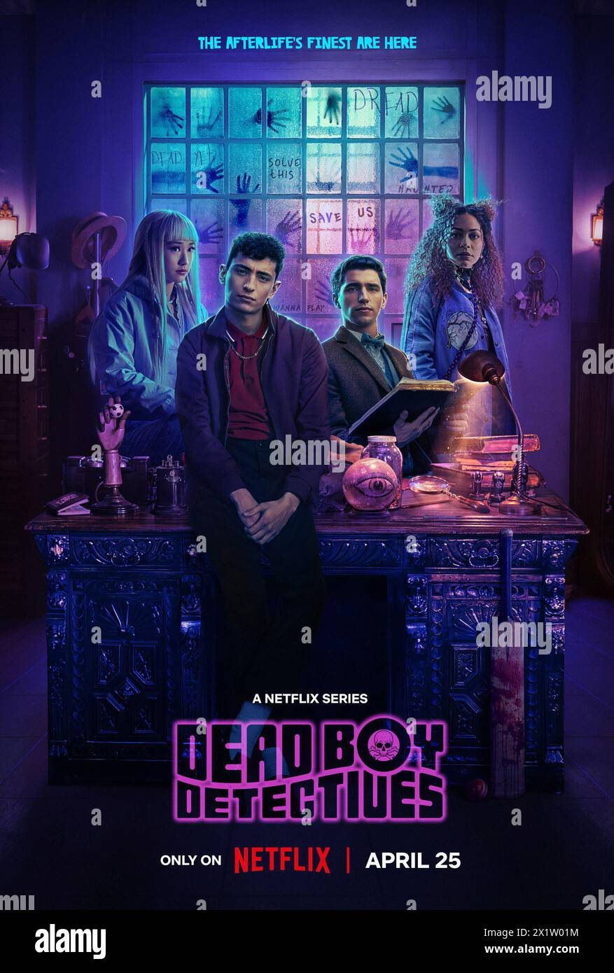 Dead Boy Detectives poster Stock Photo - Alamy