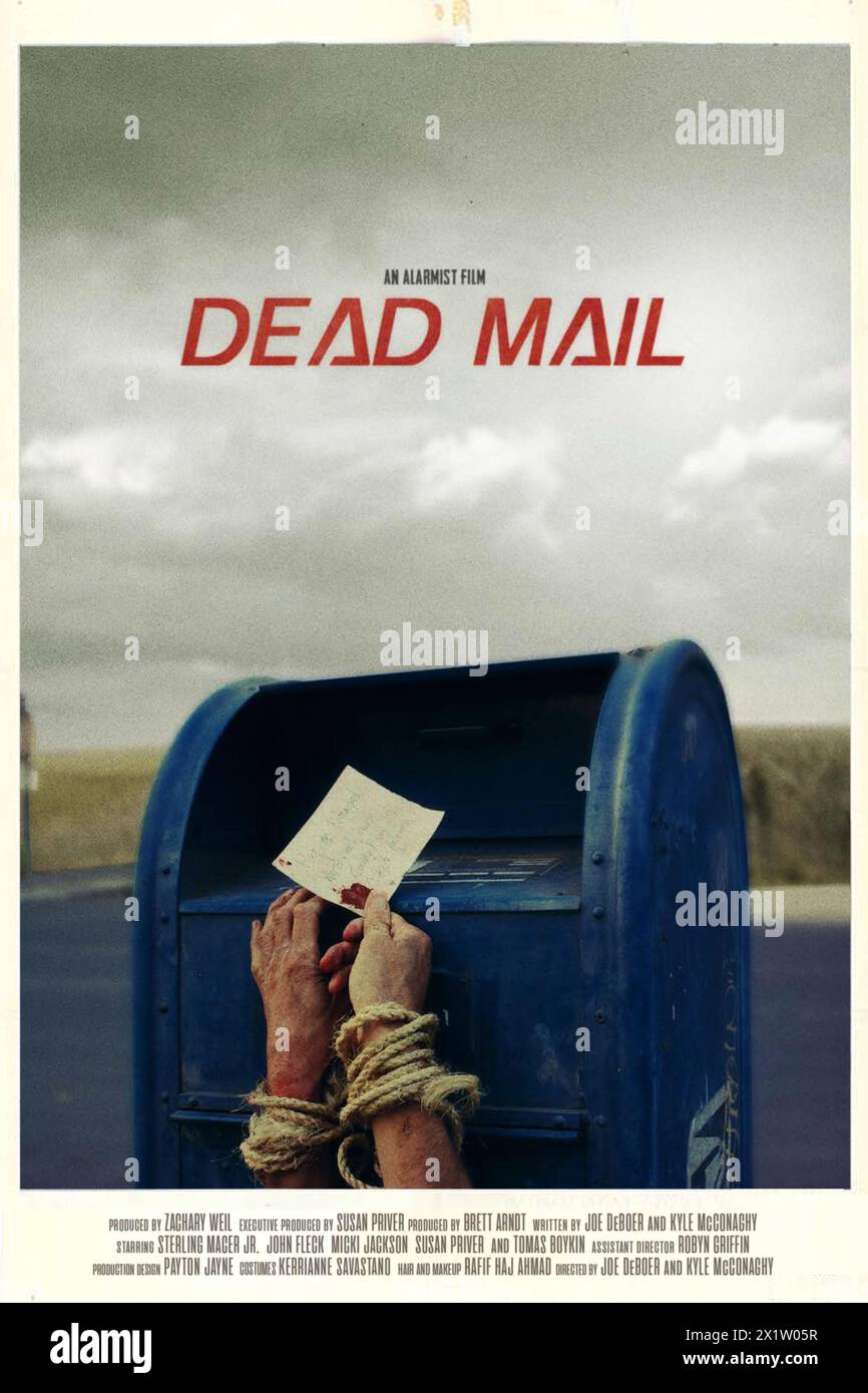 Dead Mail movie poster Stock Photo - Alamy