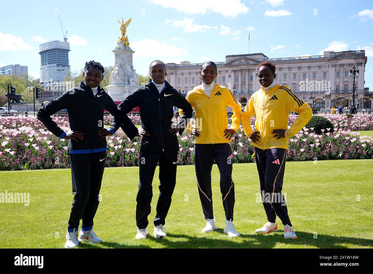 Kenya's Ruth Chepngetich, Kenya's Brigid Kosgei, Ethiopia's Tigst ...