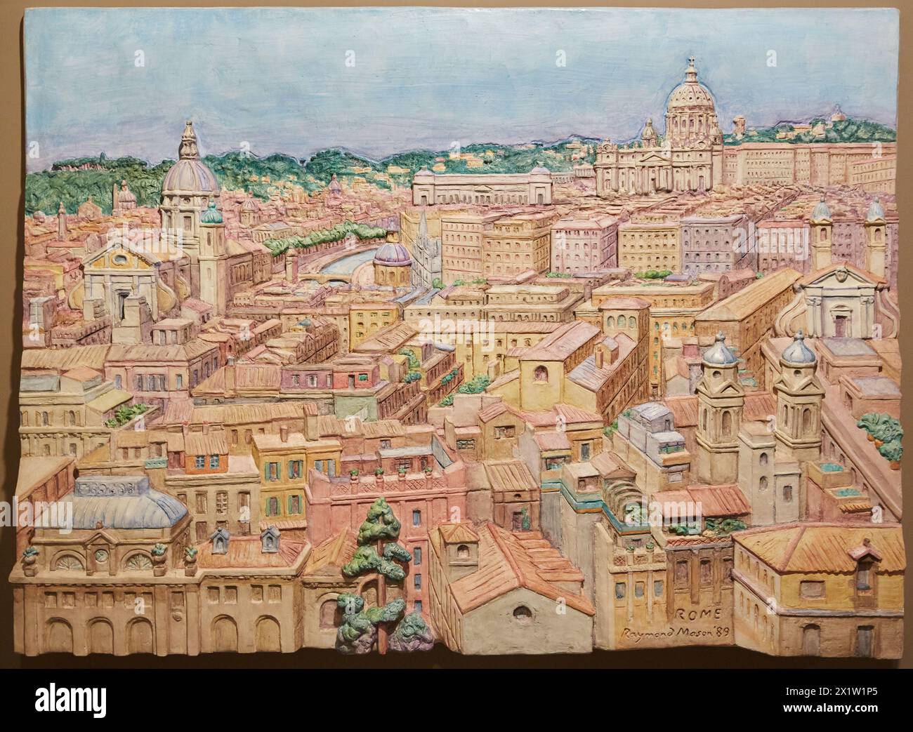 "Rome", 1989, Raymond Mason, Museo de Antioquia, Medellin, Antioquia ...