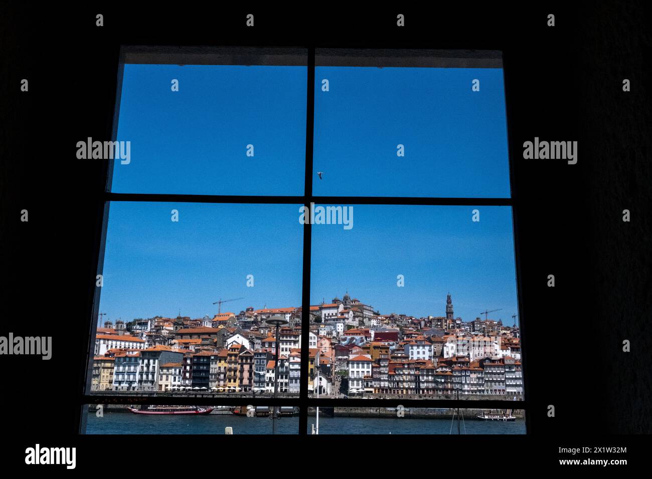 A cityscape of the old town from the windows of the legendary ...