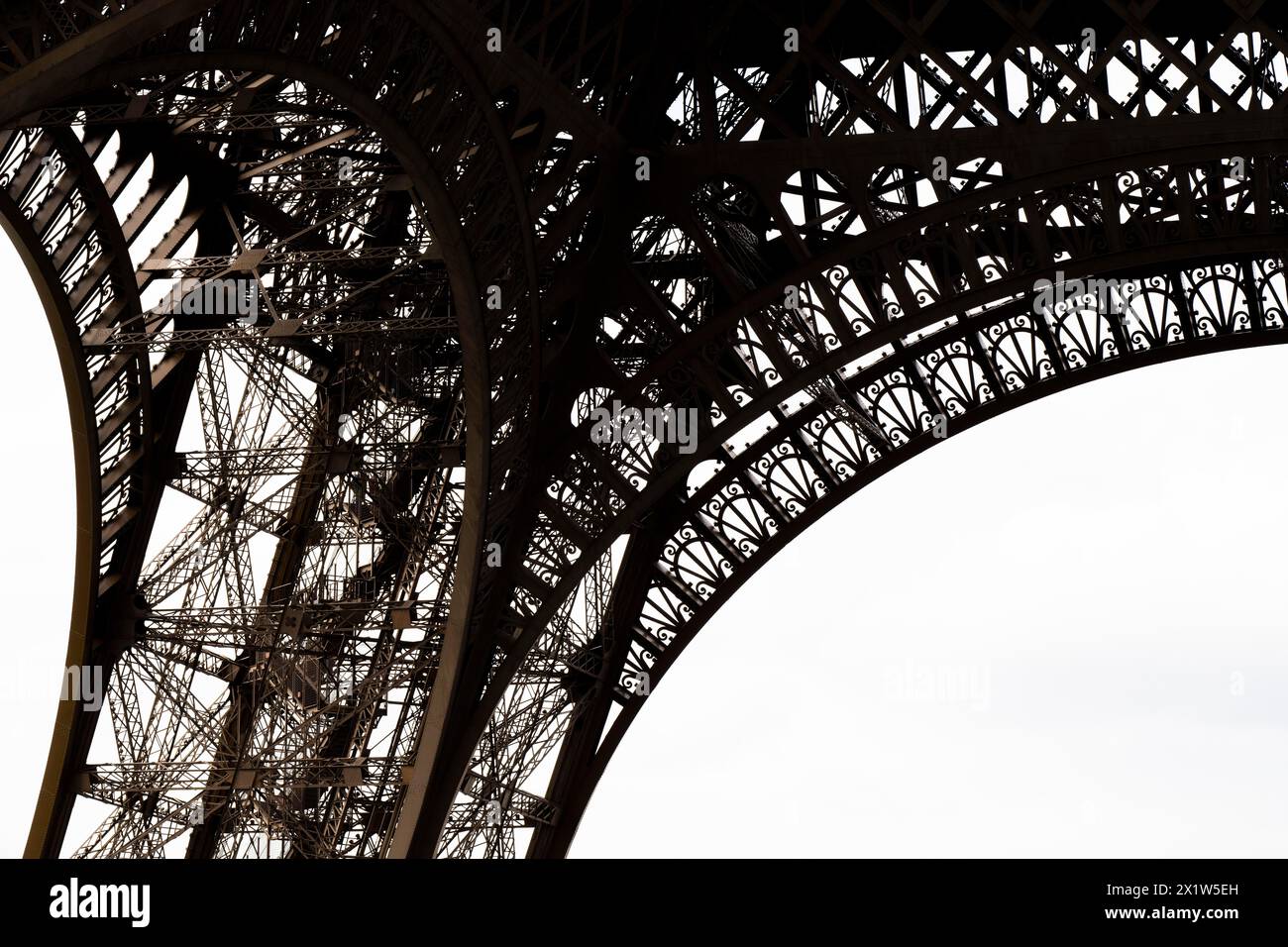 Eiffel tower close up hi-res stock photography and images - Alamy