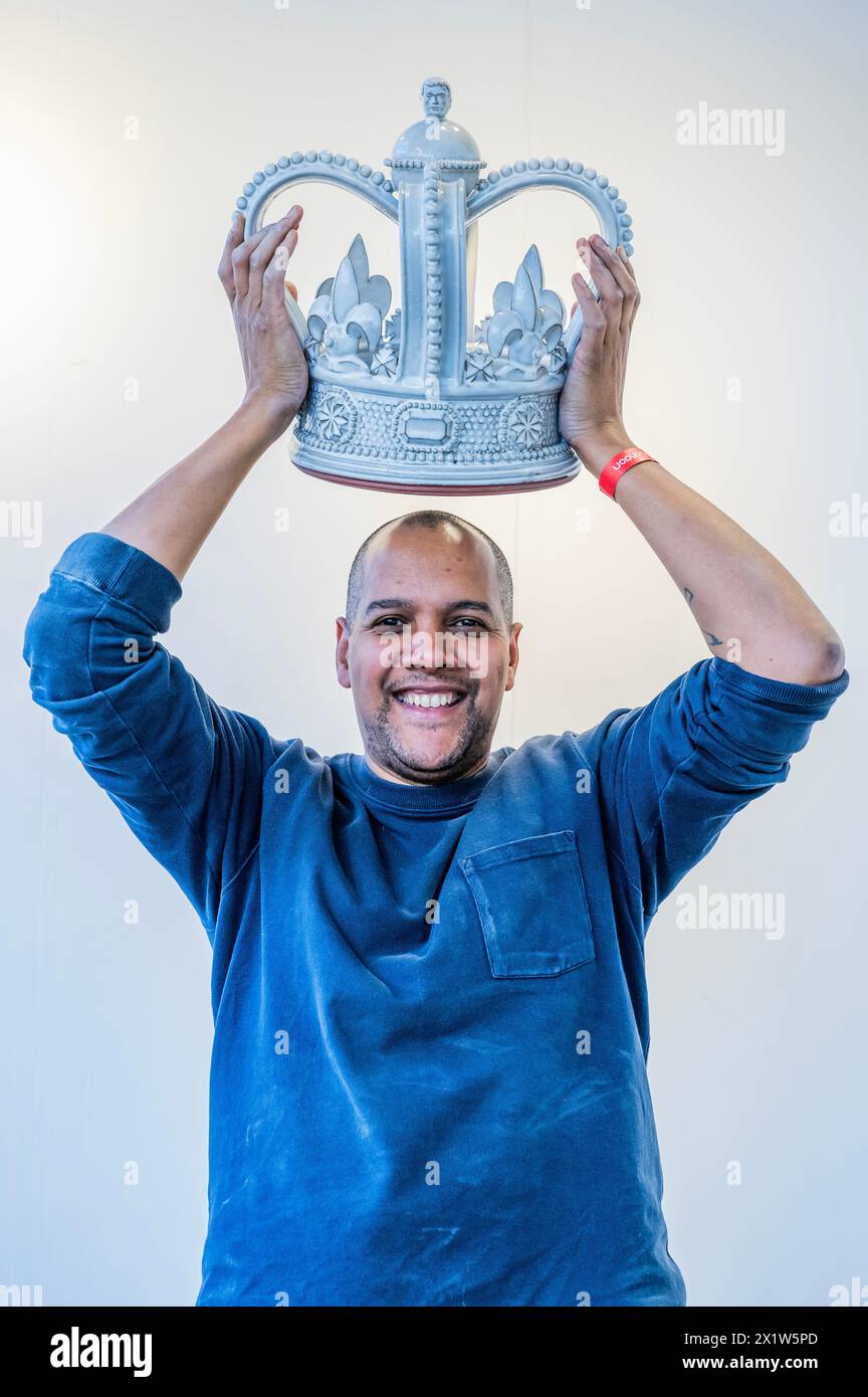 London, UK. 18th Apr, 2024. Rich Miller, from the great Pottery ...