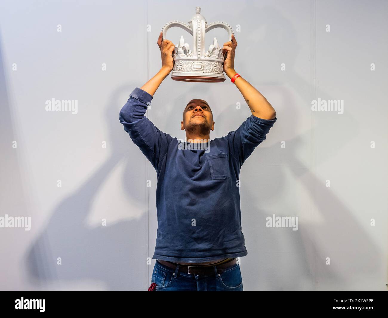 London, UK. 18th Apr, 2024. Rich Miller, from the great Pottery ...