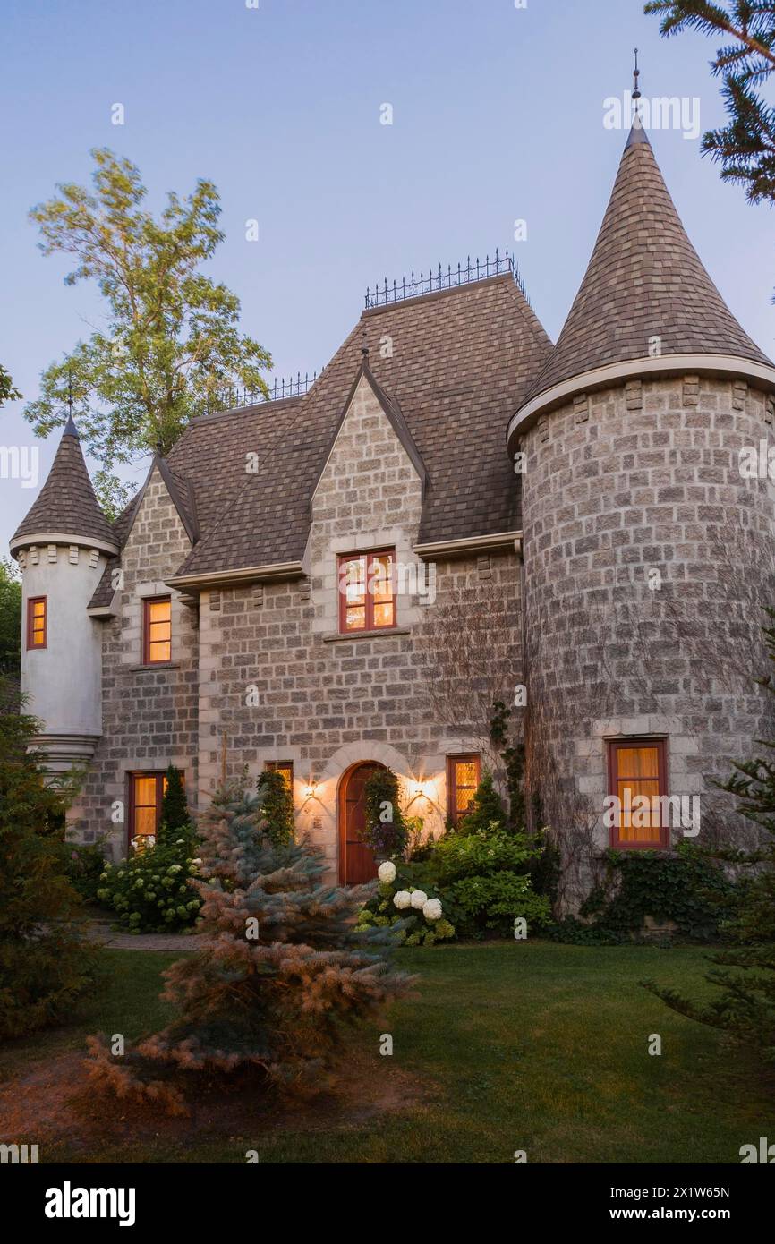 2006 reproduction of a 16th century grey stone and mortar Renaissance ...