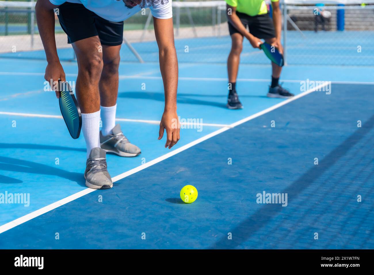 Pickleball practice hi-res stock photography and images - Alamy