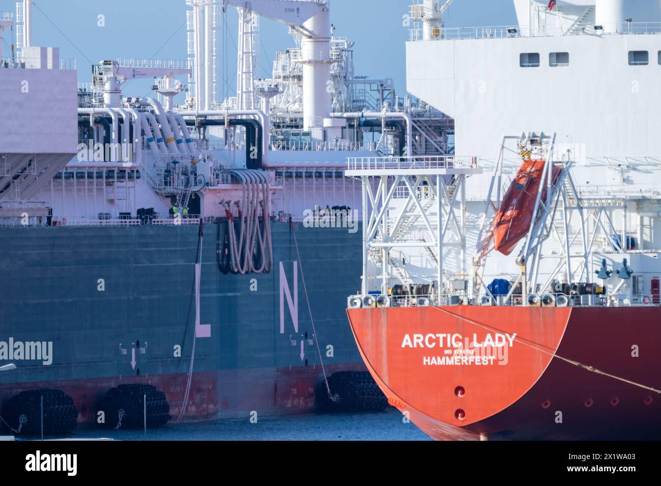 Arctic lady lng tanker hi-res stock photography and images - Alamy