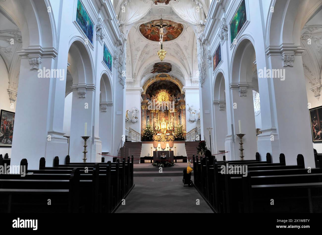 The collegiate monastery Neumuenster, diocese of Wuerzburg, The ...