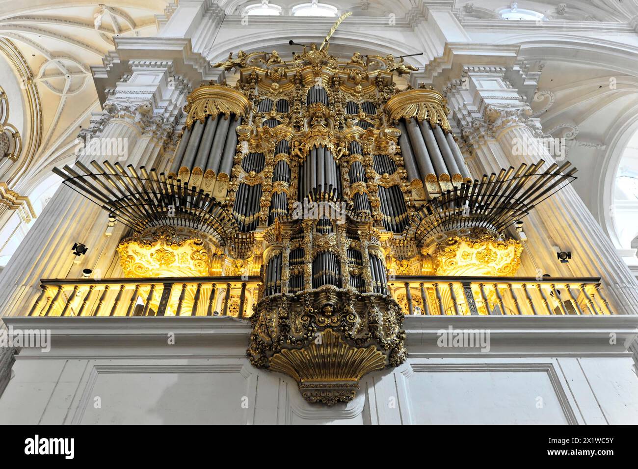 Organ, Cathedral of Santa Maria de la Encarnacion, Cathedral of Granada ...