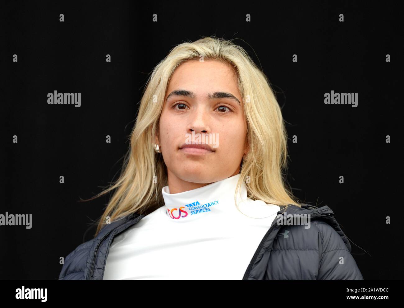 Madison de Rozario during the elite wheelchair press conference held at ...