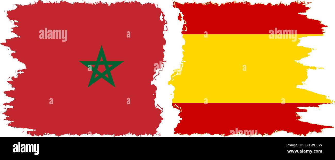 Morocco and spain Stock Vector Images - Alamy