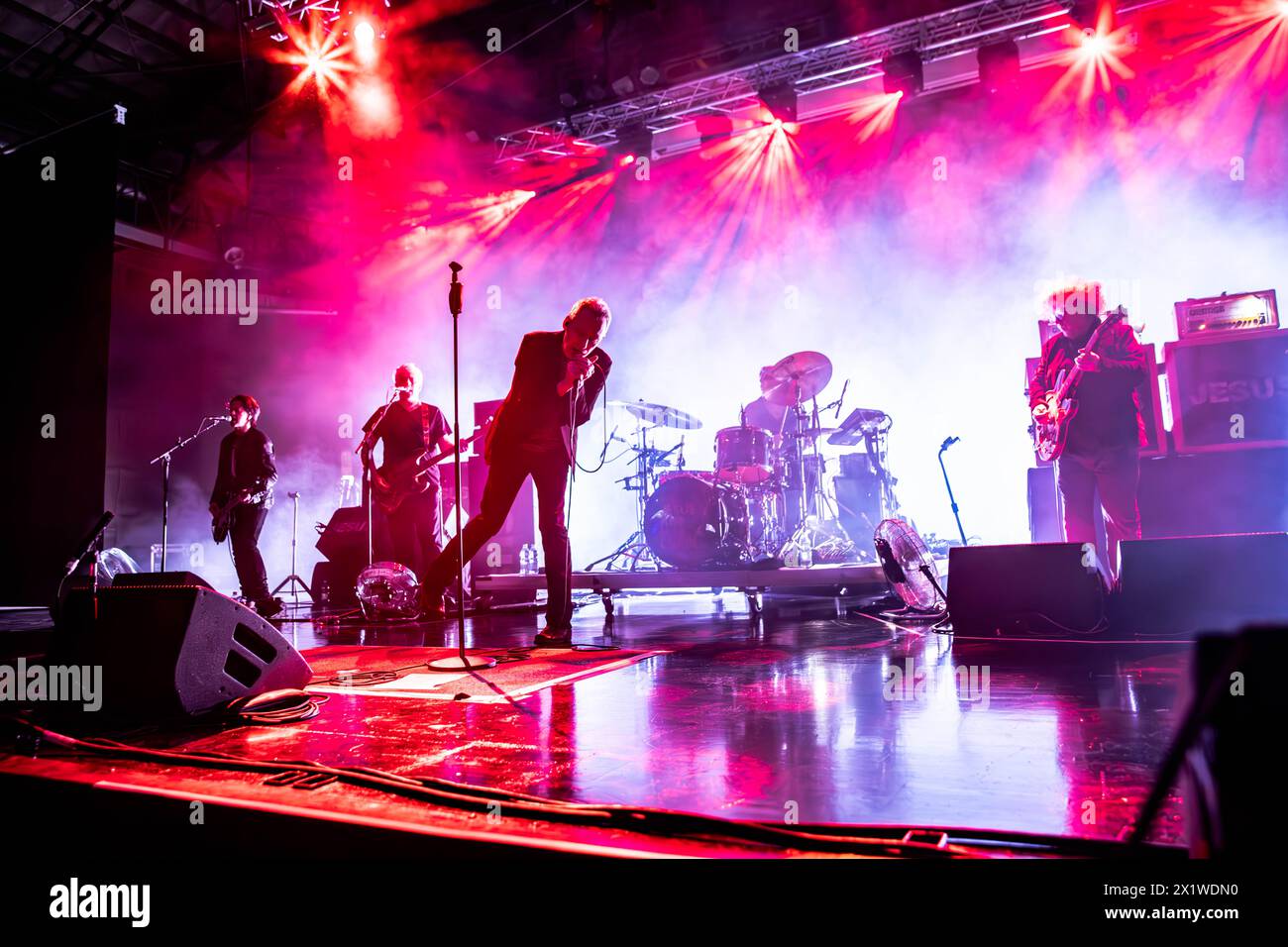 Milan Italy. 17th Apr 2024. The Scottish alternative rock band THE ...