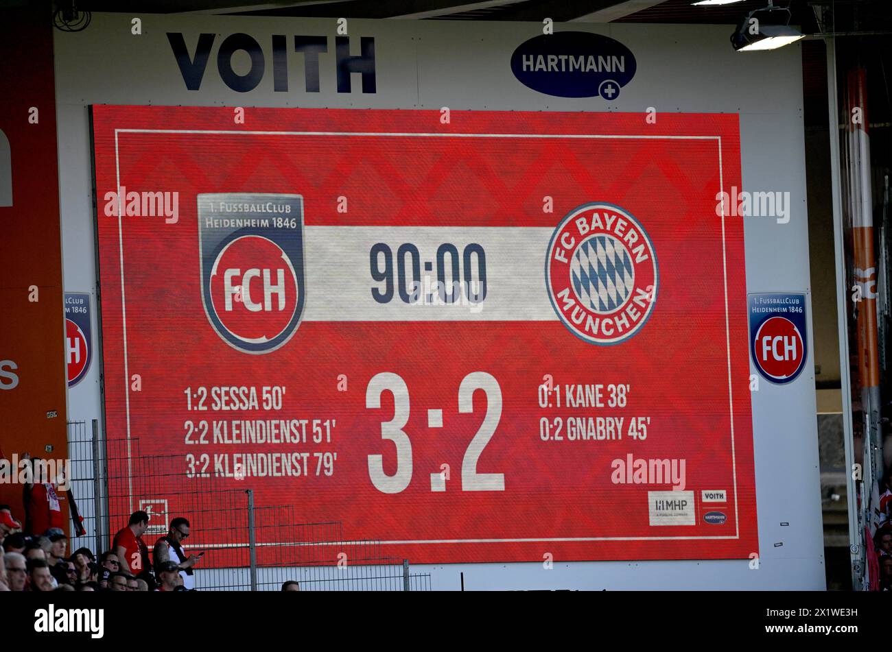 Fc bayern munchen vs fc heidenheim hi-res stock photography and images ...