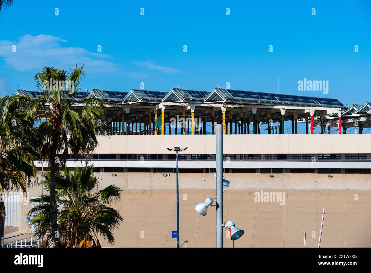Solar energy building spain hi-res stock photography and images - Alamy